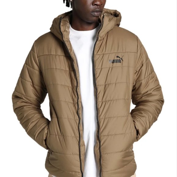 Puma | Jackets & Coats | Puma Mens Chocolate Brown Puffer Coat Domex ...